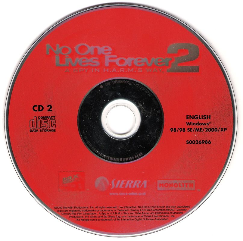 No One Lives Forever 2: A Spy in H.A.R.M.'s Way cover or packaging ...