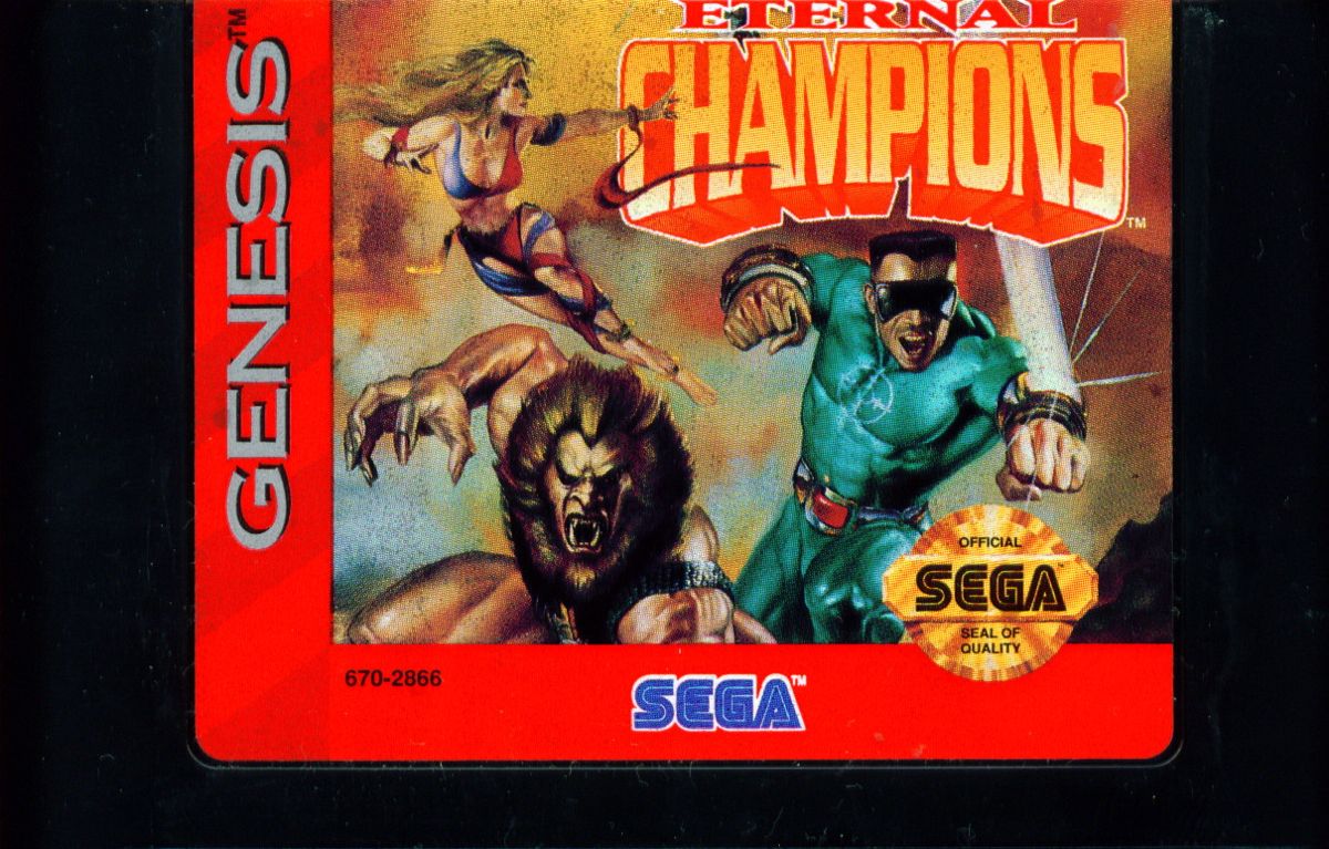 Eternal Champions cover or packaging material - MobyGames