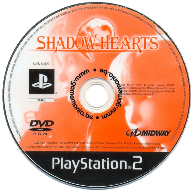 Shadow Hearts cover or packaging material - MobyGames