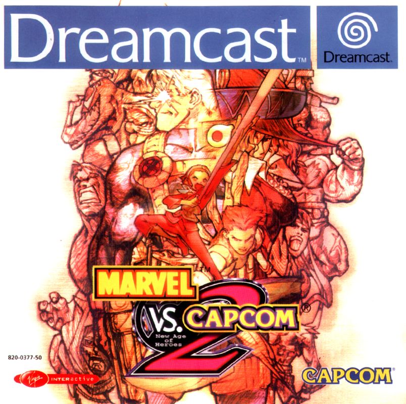 Marvel Vs. Capcom 2: New Age Of Heroes cover or packaging material ...