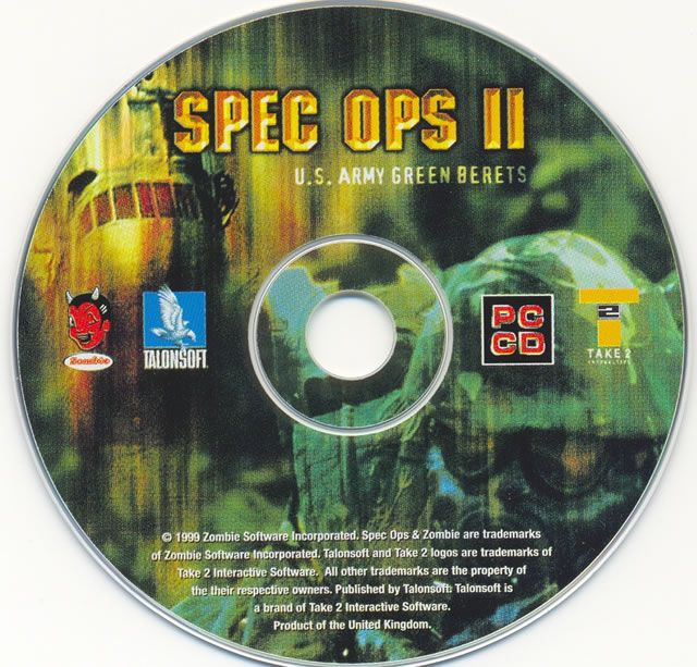 Spec Ops II: Green Berets cover or packaging material - MobyGames