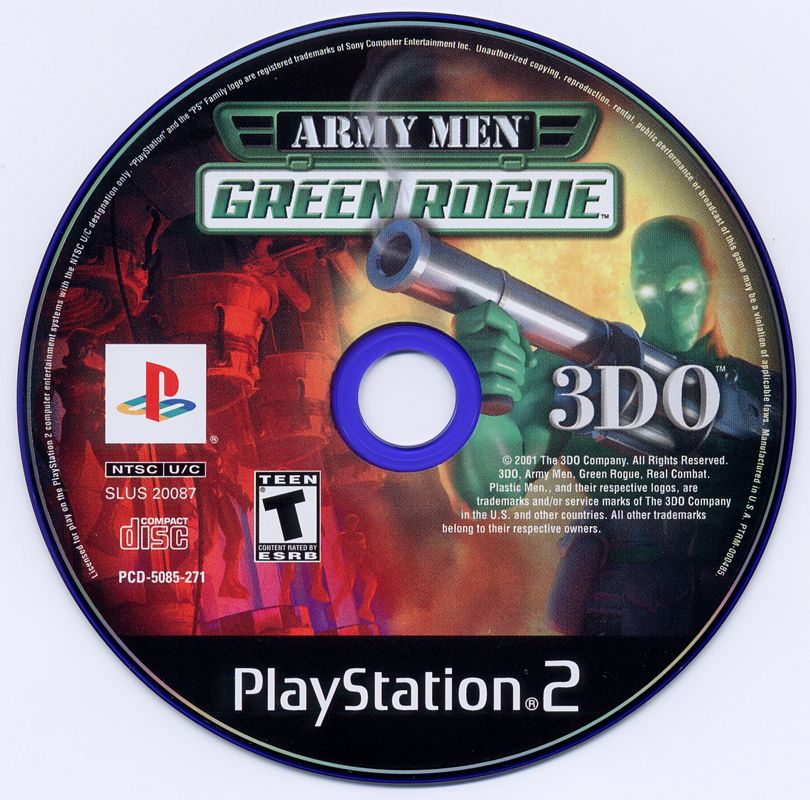 Army Men: Green Rogue cover or packaging material - MobyGames