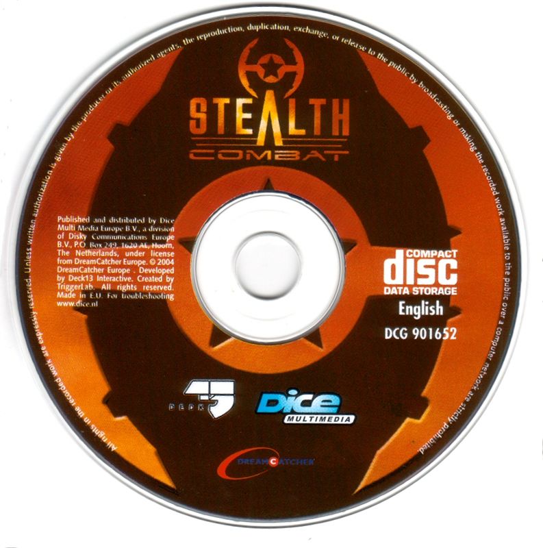 Stealth Combat cover or packaging material - MobyGames