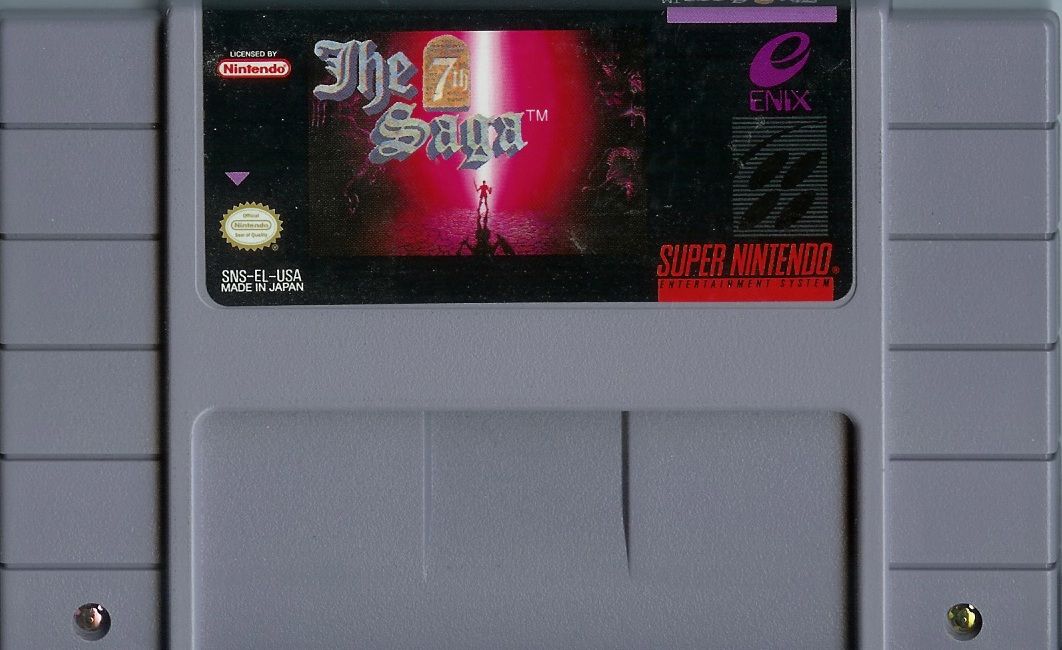 The 7th Saga cover or packaging material - MobyGames