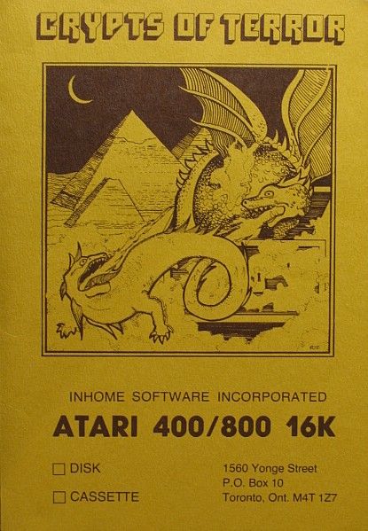 Crypts of Terror (1981) - MobyGames