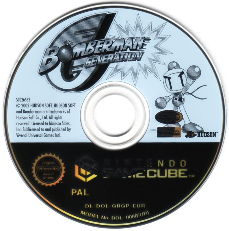 Bomberman Generation cover or packaging material - MobyGames