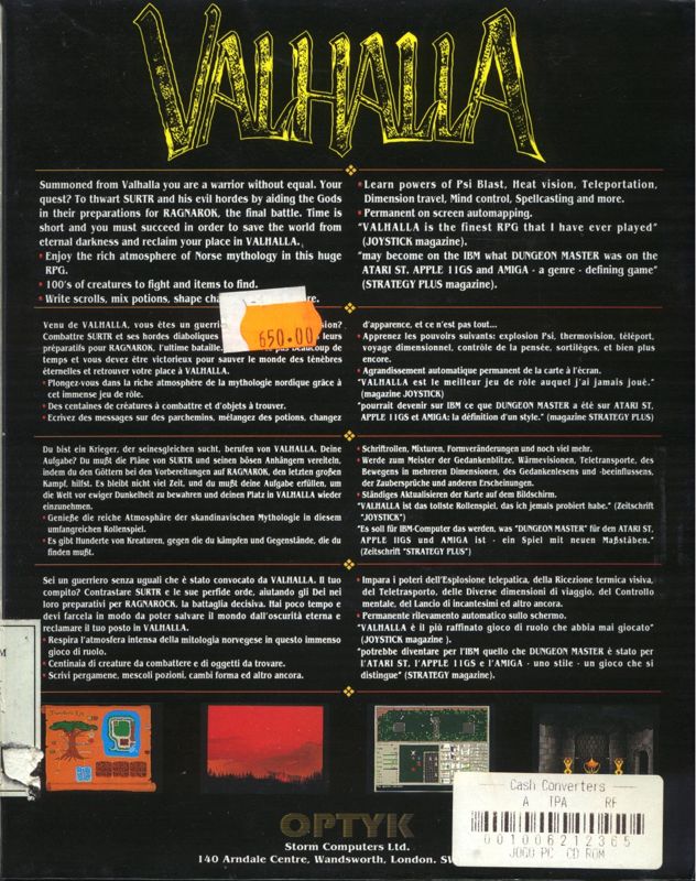 Ragnarok cover or packaging material - MobyGames