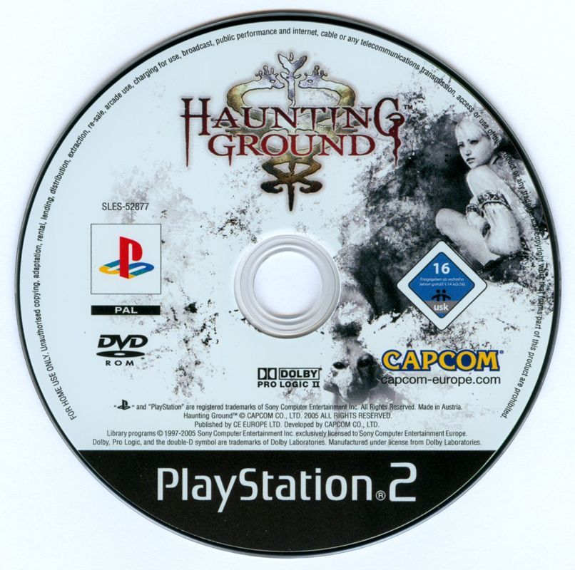 Haunting Ground cover or packaging material - MobyGames