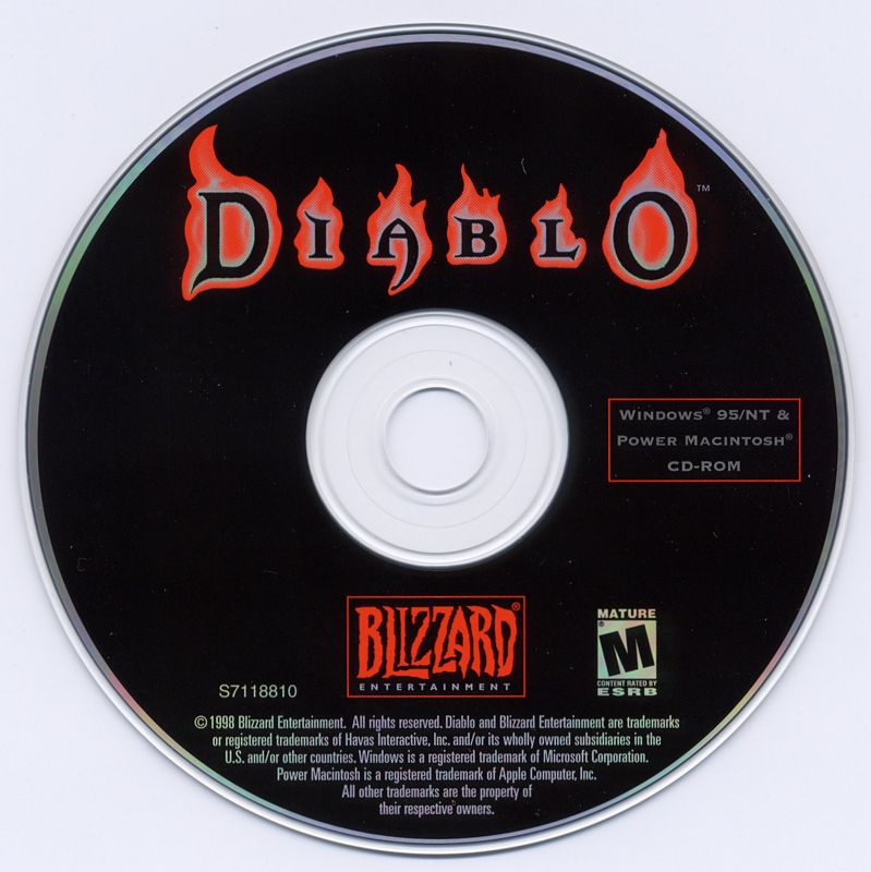Diablo: Battle Chest cover or packaging material - MobyGames