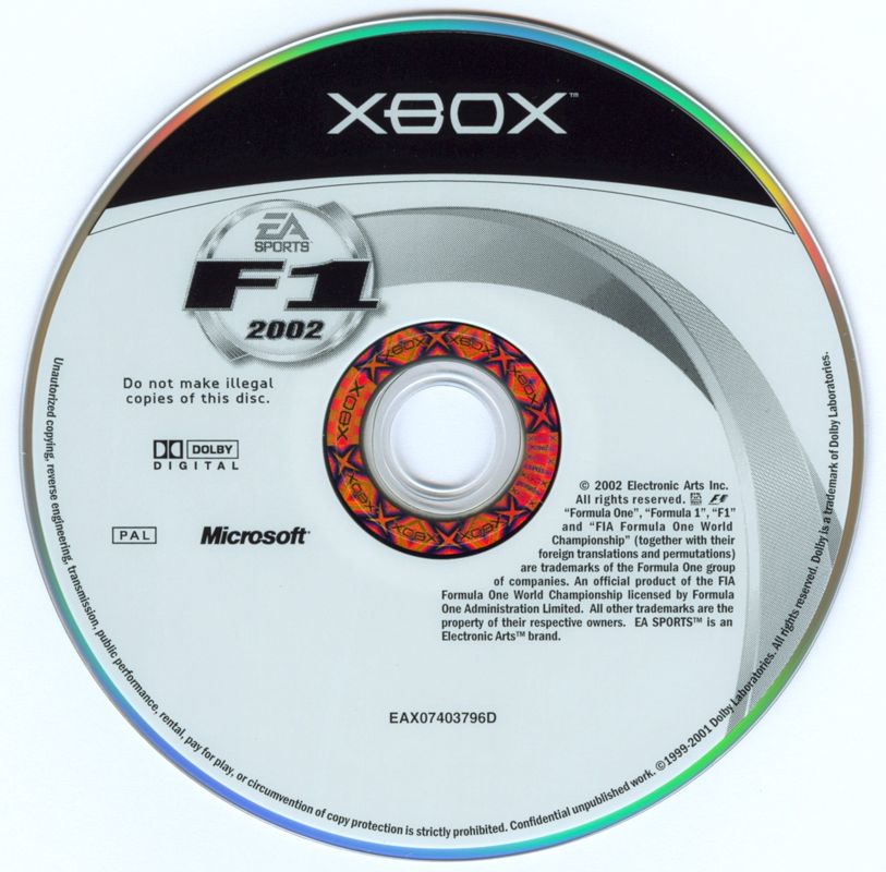 F1 2002 cover or packaging material - MobyGames