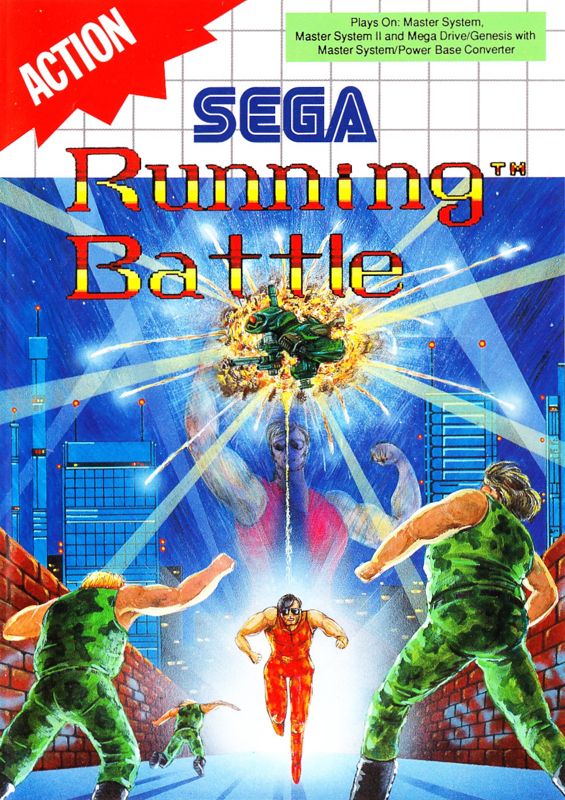 Running Battle cover or packaging material - MobyGames