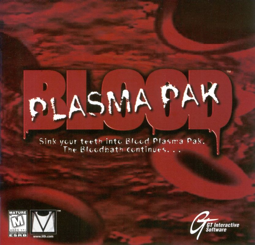Blood: Plasma Pak cover or packaging material - MobyGames