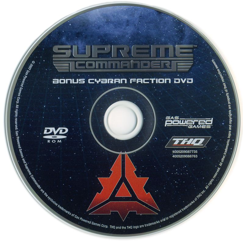 Supreme Commander (Limited Edition Faction Pack) cover or packaging ...