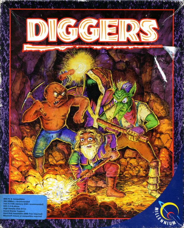 Diggers cover or packaging material - MobyGames