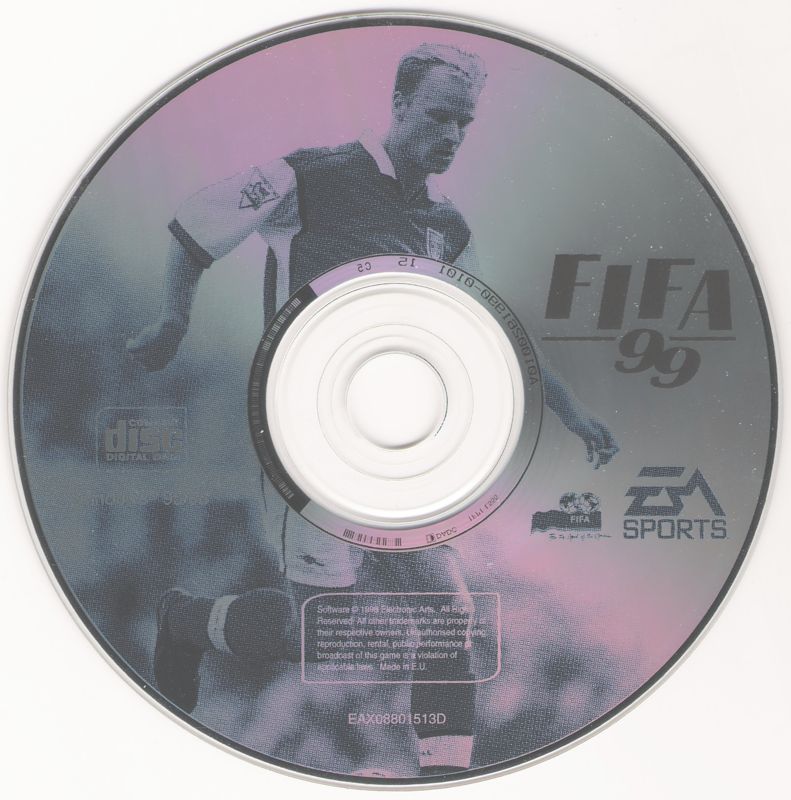 FIFA 99 cover or packaging material - MobyGames