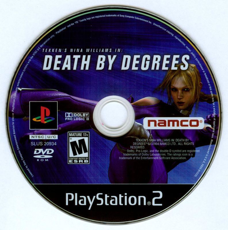 Death by Degrees cover or packaging material - MobyGames