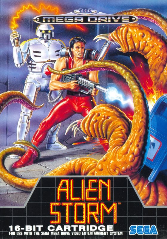 Alien Storm cover or packaging material - MobyGames