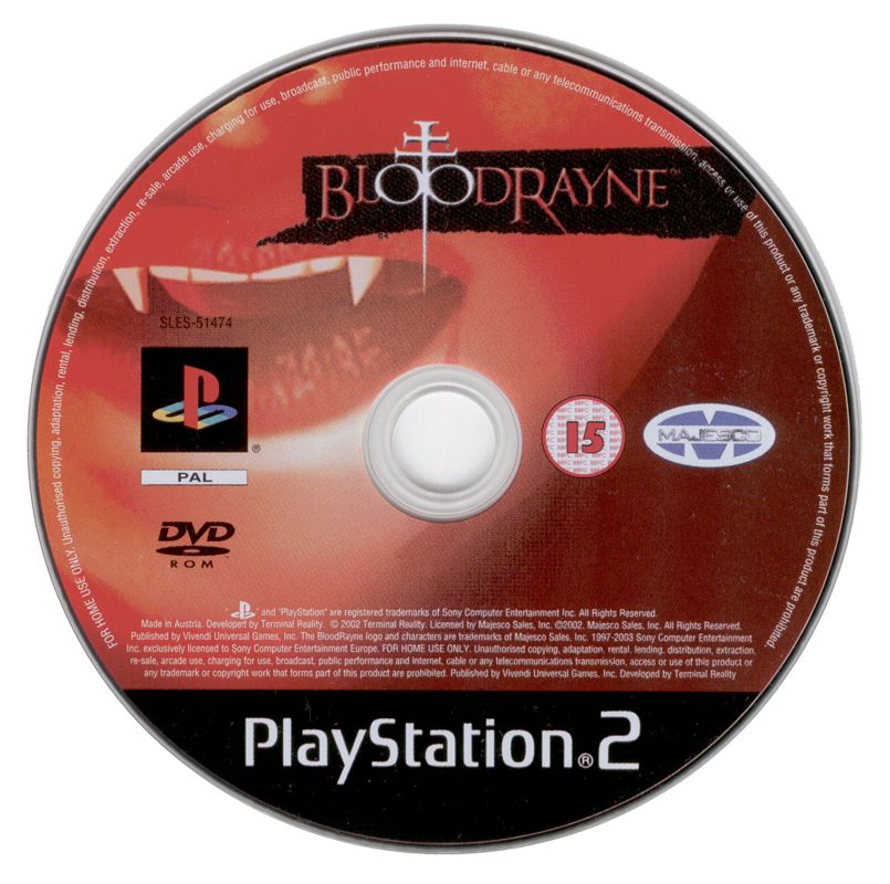 BloodRayne cover or packaging material - MobyGames