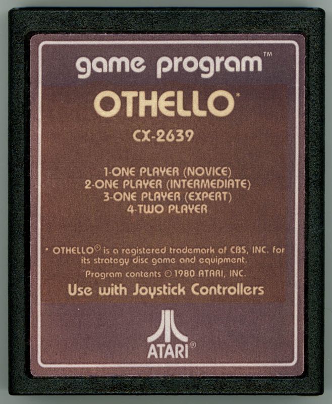 Othello cover or packaging material - MobyGames