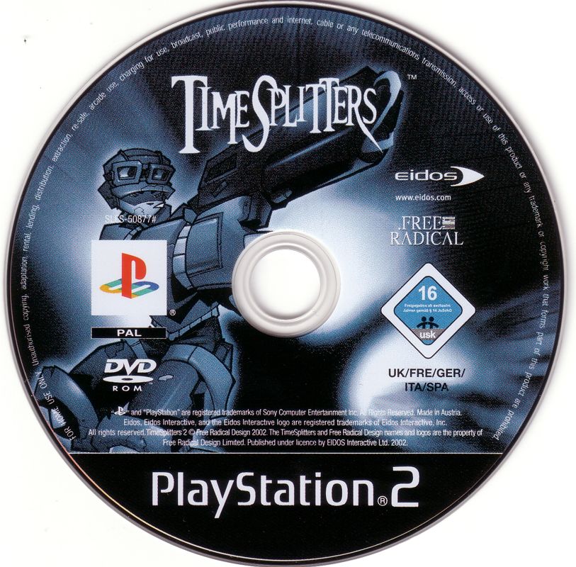 TimeSplitters 2 cover or packaging material - MobyGames