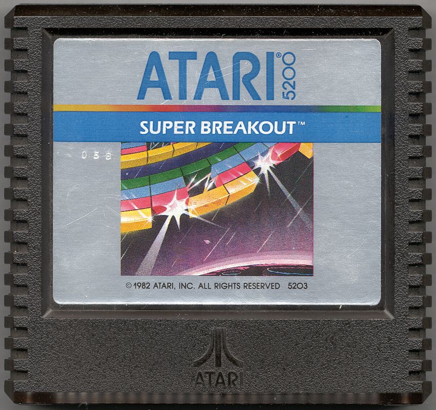 Super Breakout cover or packaging material - MobyGames