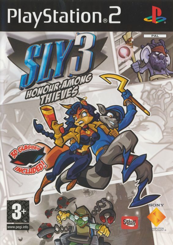 Sly 3: Honor Among Thieves cover or packaging material - MobyGames