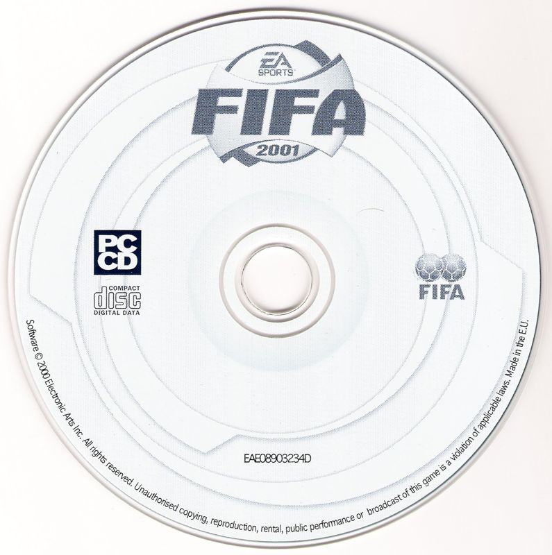 FIFA 2001: Major League Soccer cover or packaging material - MobyGames