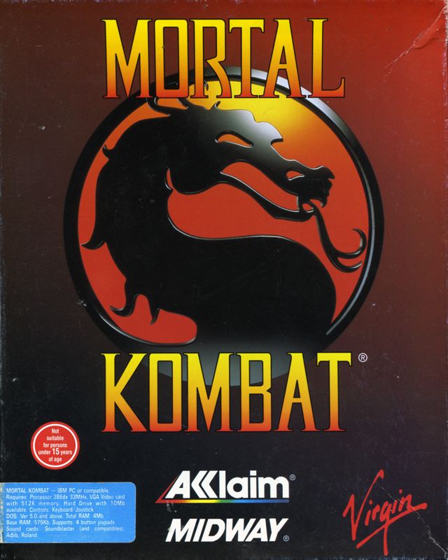 Mortal Kombat cover or packaging material - MobyGames