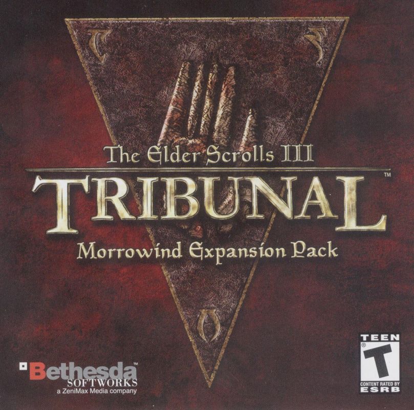 The Elder Scrolls III: Tribunal cover or packaging material - MobyGames