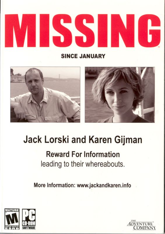 Missing (2003) - MobyGames