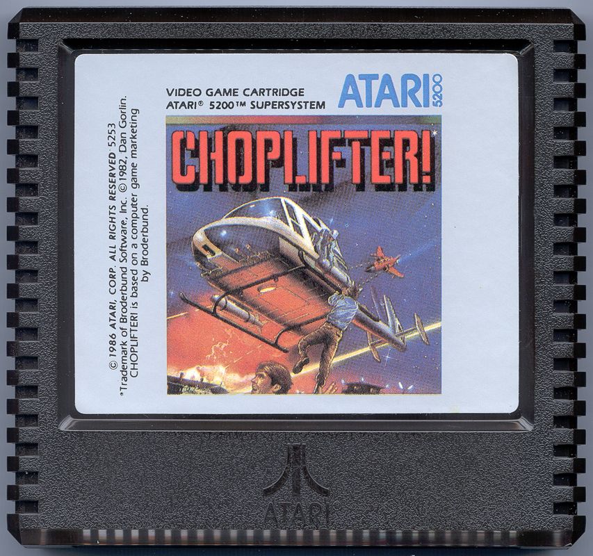 Choplifter! cover or packaging material - MobyGames