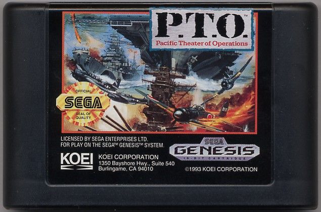 P.T.O.: Pacific Theater of Operations cover or packaging material ...