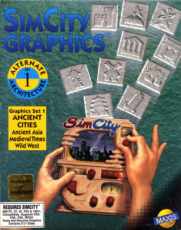 SimCity Graphics Set 1: Ancient Cities (1990) - MobyGames
