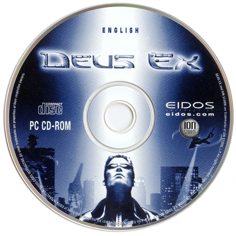 Deus Ex cover or packaging material - MobyGames