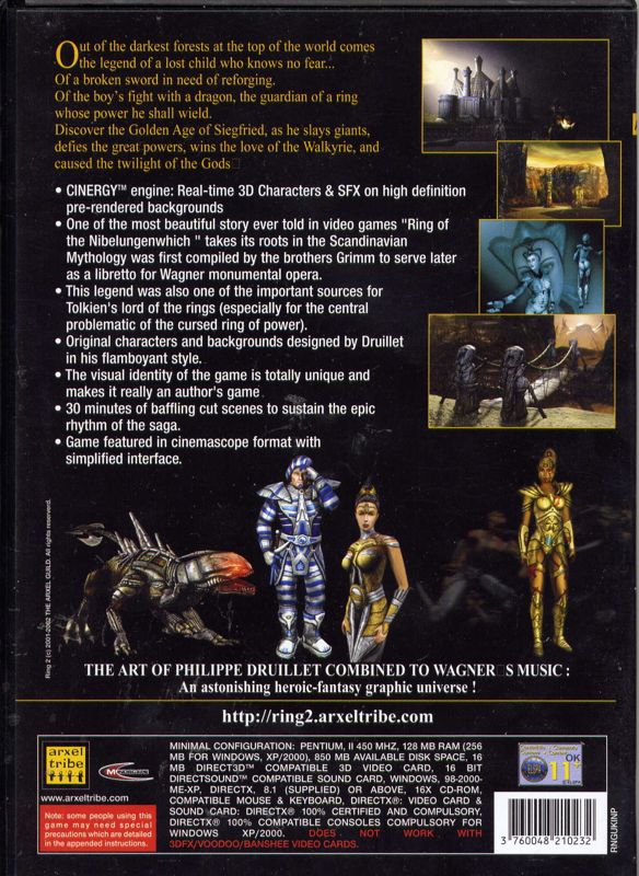 Ring II: Twilight of the Gods cover or packaging material - MobyGames