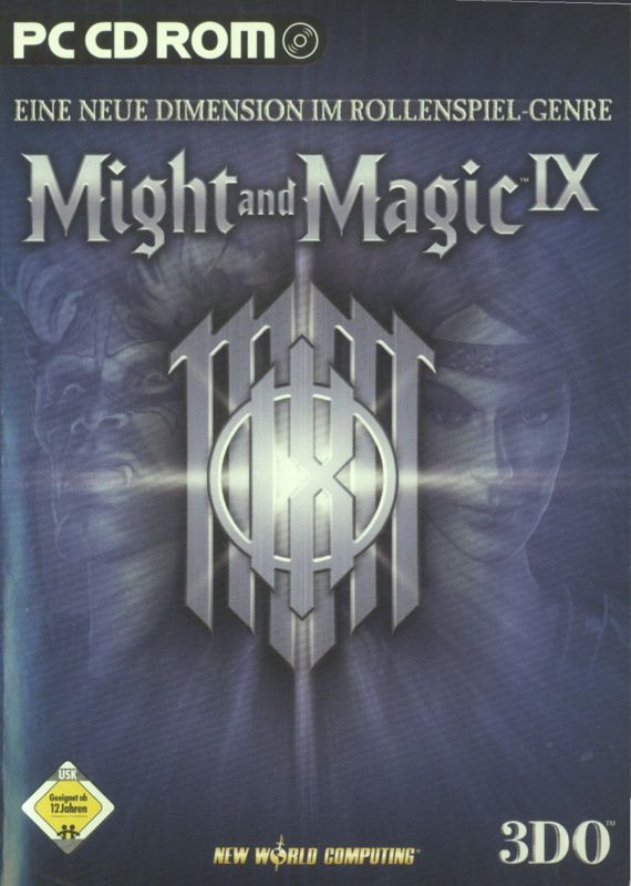 Might and Magic IX cover or packaging material - MobyGames