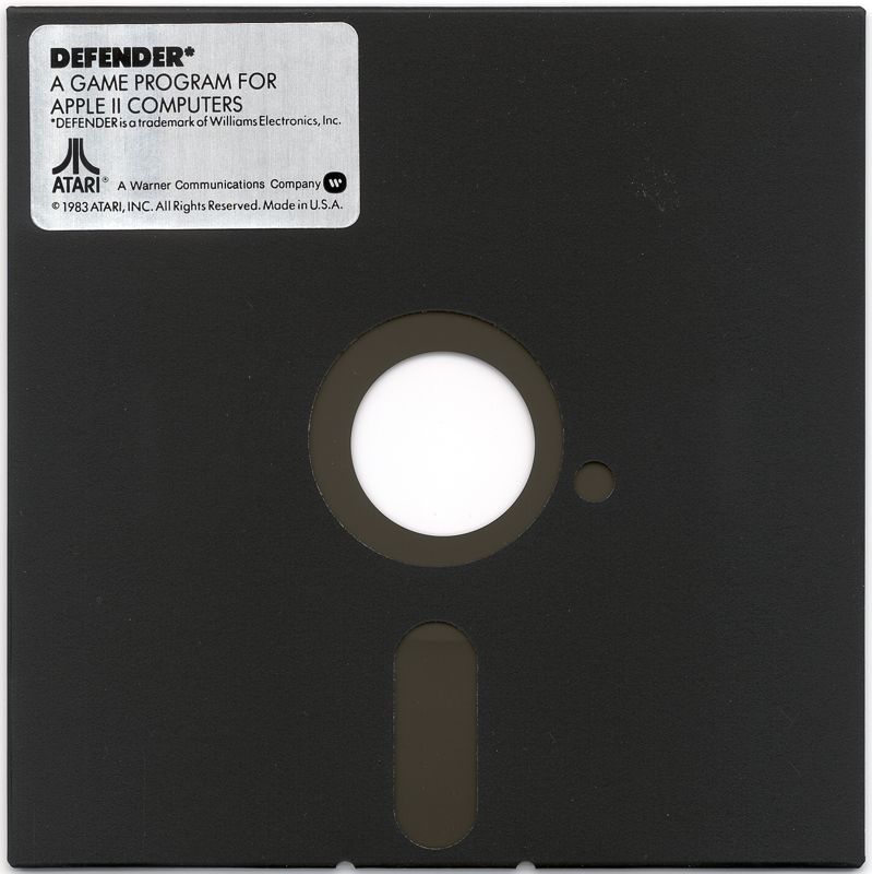 Defender cover or packaging material - MobyGames