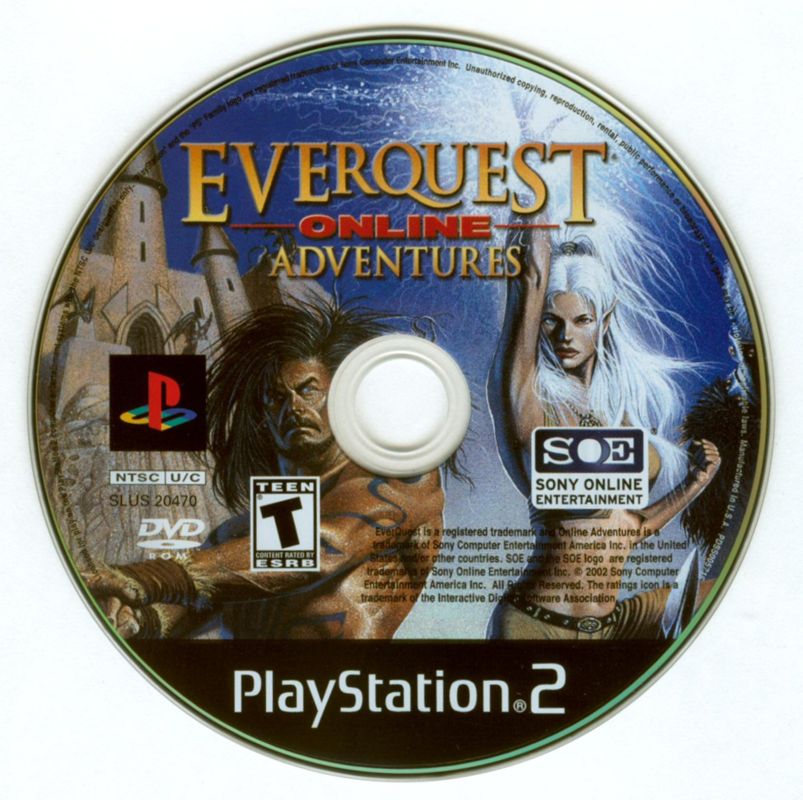 EverQuest Online Adventures cover or packaging material - MobyGames