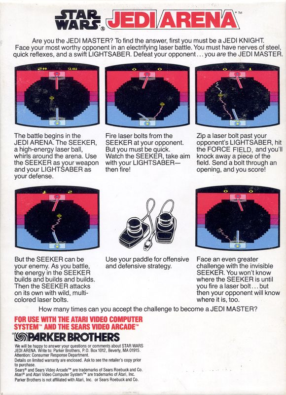 Star Wars: Jedi Arena cover or packaging material - MobyGames