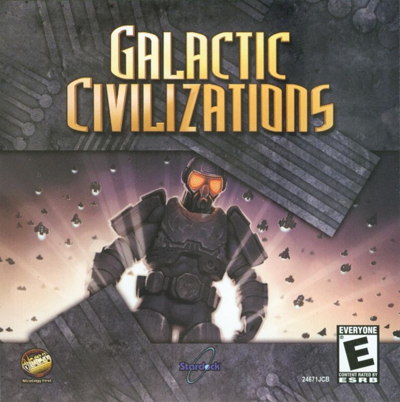 Galactic Civilizations cover or packaging material - MobyGames