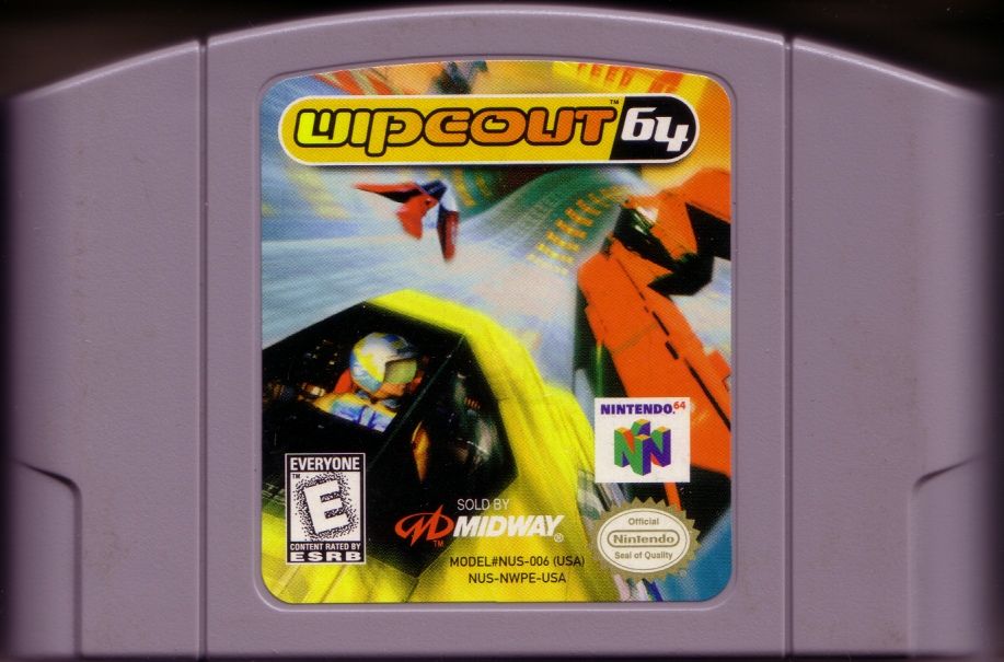 WipEout 64 cover or packaging material - MobyGames
