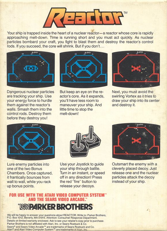 Reactor cover or packaging material - MobyGames