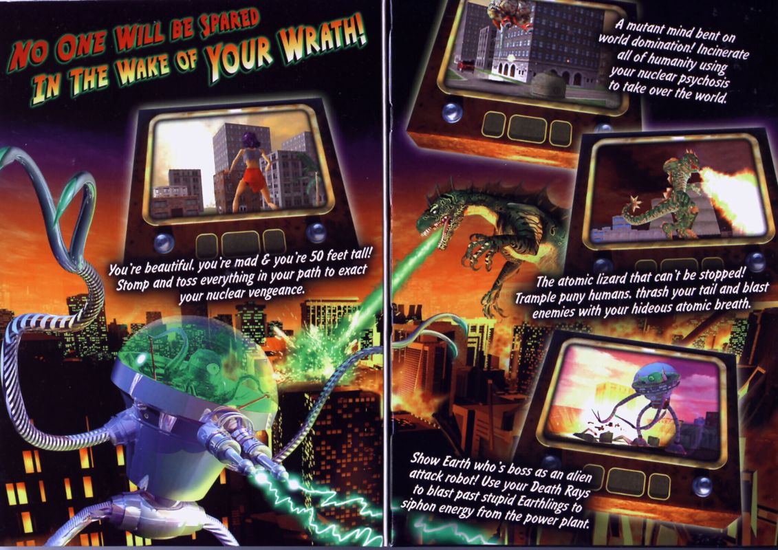 I was an Atomic Mutant! cover or packaging material - MobyGames