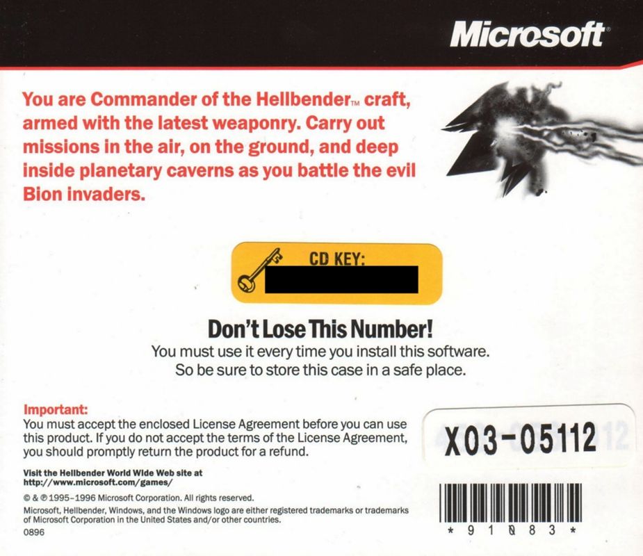 Hellbender cover or packaging material - MobyGames