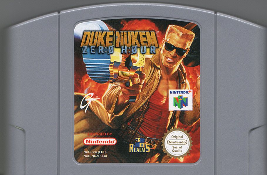 Duke Nukem: Zero Hour cover or packaging material - MobyGames