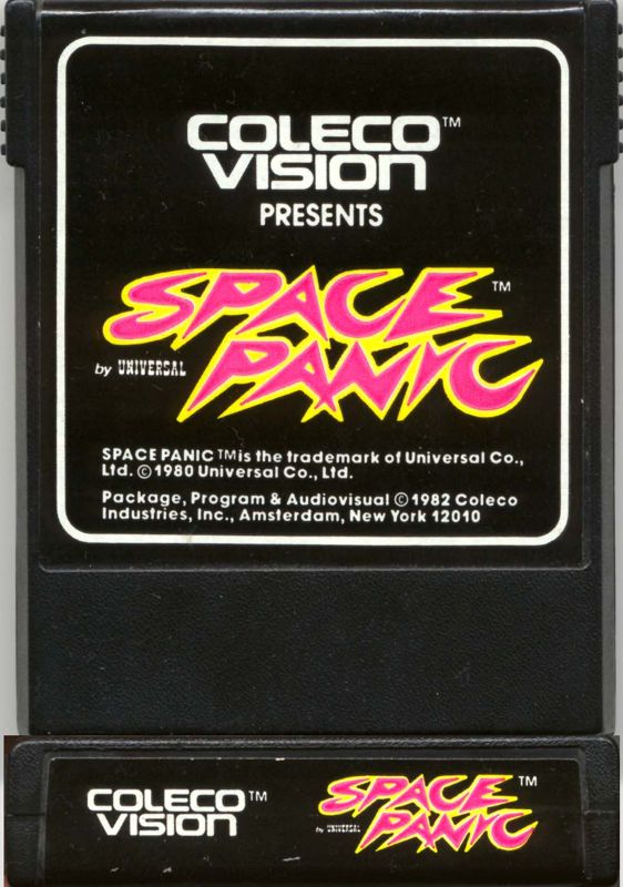 Space Panic cover or packaging material - MobyGames