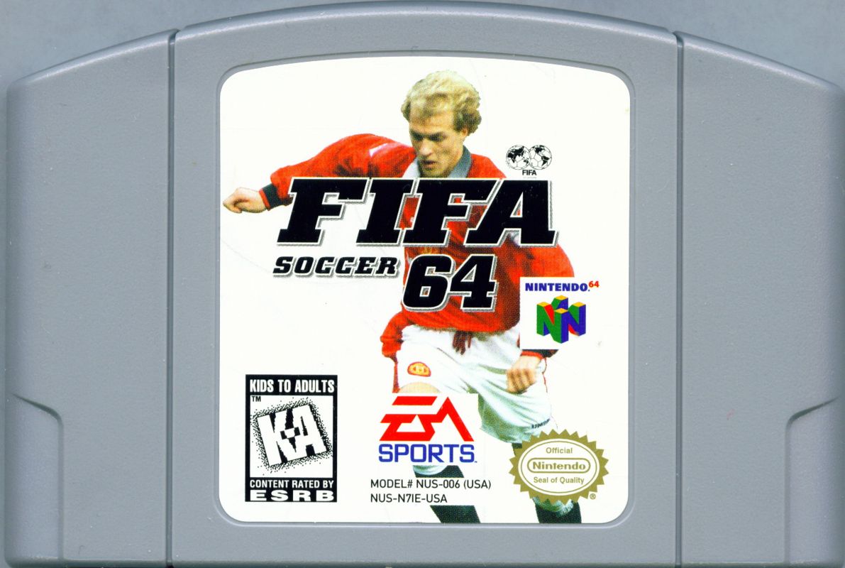 FIFA Soccer 64 cover or packaging material - MobyGames