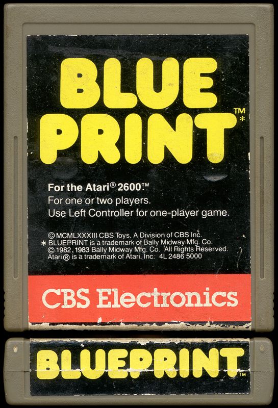 Blueprint cover or packaging material - MobyGames