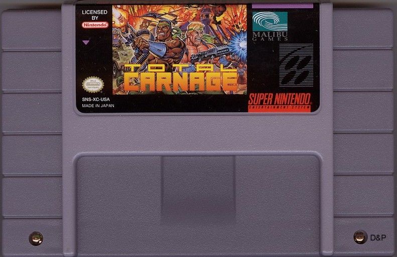 Total Carnage cover or packaging material - MobyGames