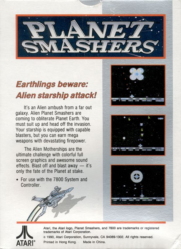 Planet Smashers cover or packaging material - MobyGames